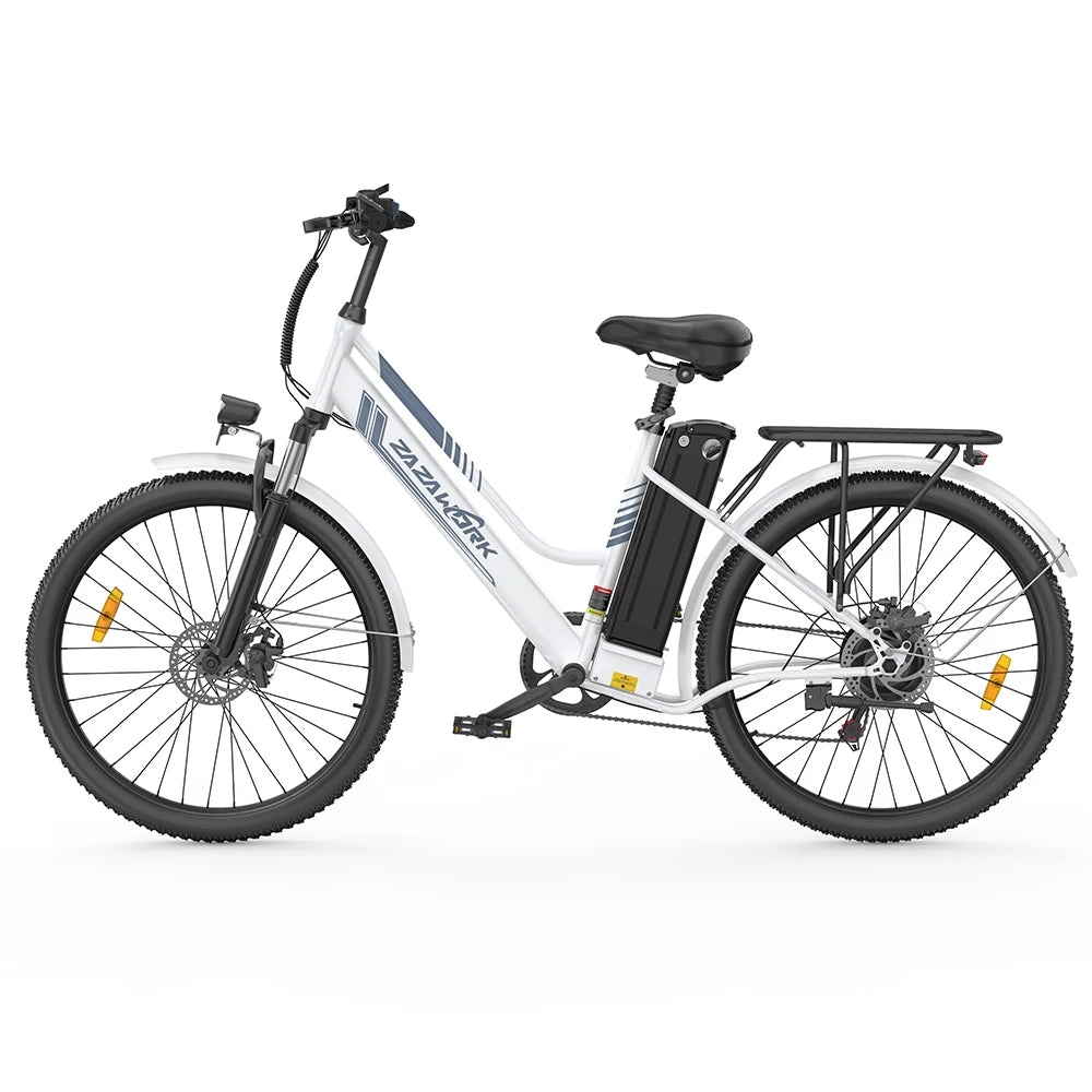 ZAZAWORK C26 PRO E-Bike | 250W Motor, 26-35km/h, 100-120km Range, 26 ...